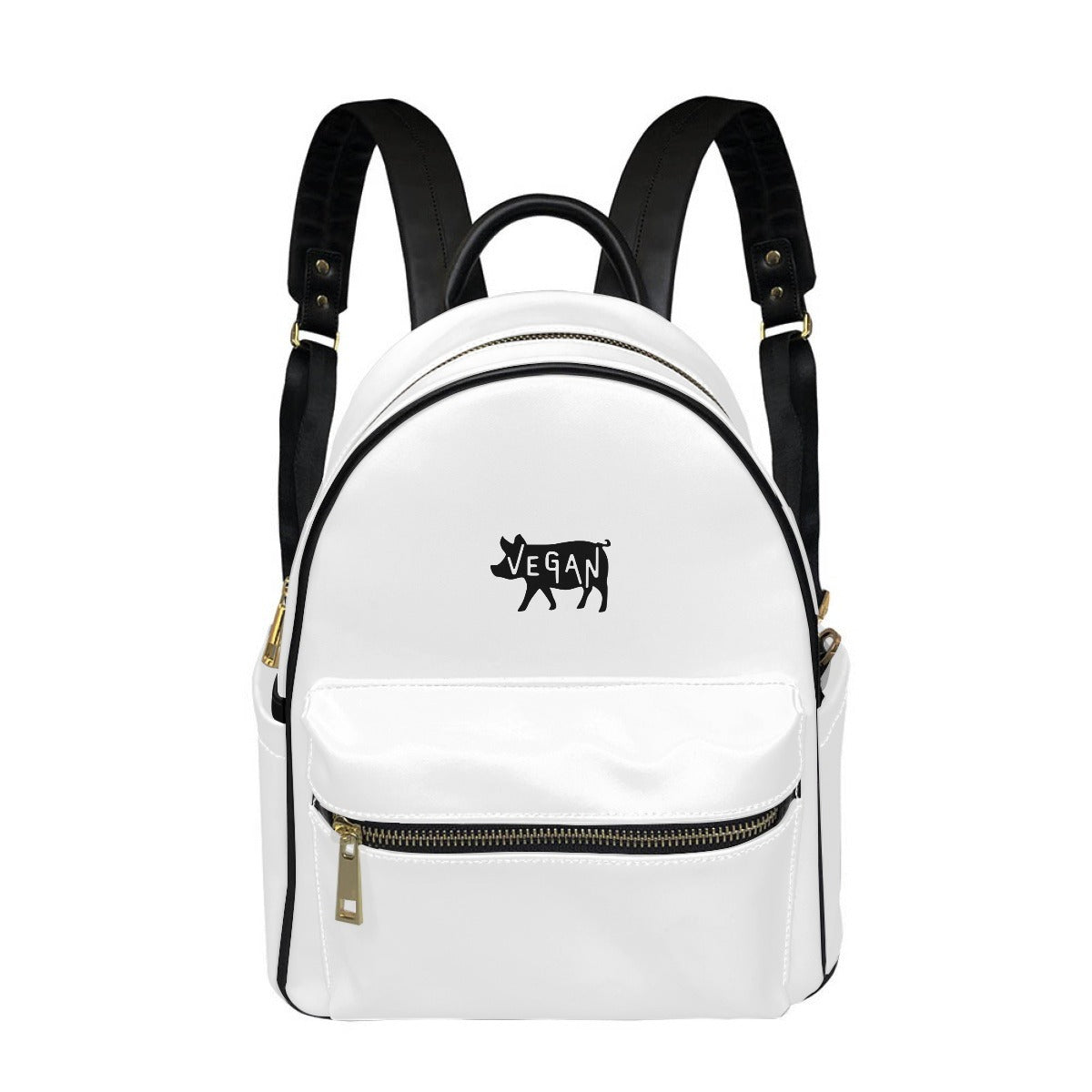 VEGAN Faux Leather Designer Backpack – Sarcastic Rhino